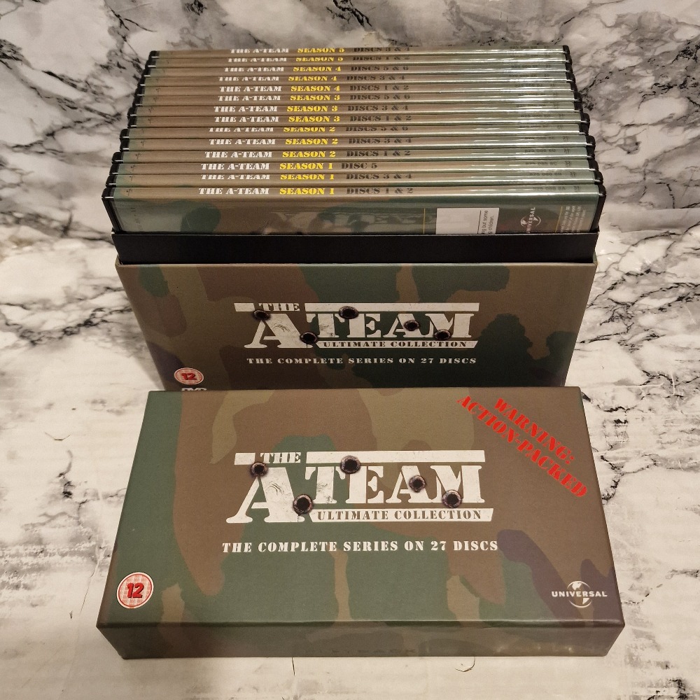 Like New The A-Team Ultimate Collection - Complete Series On 27 Discs ...